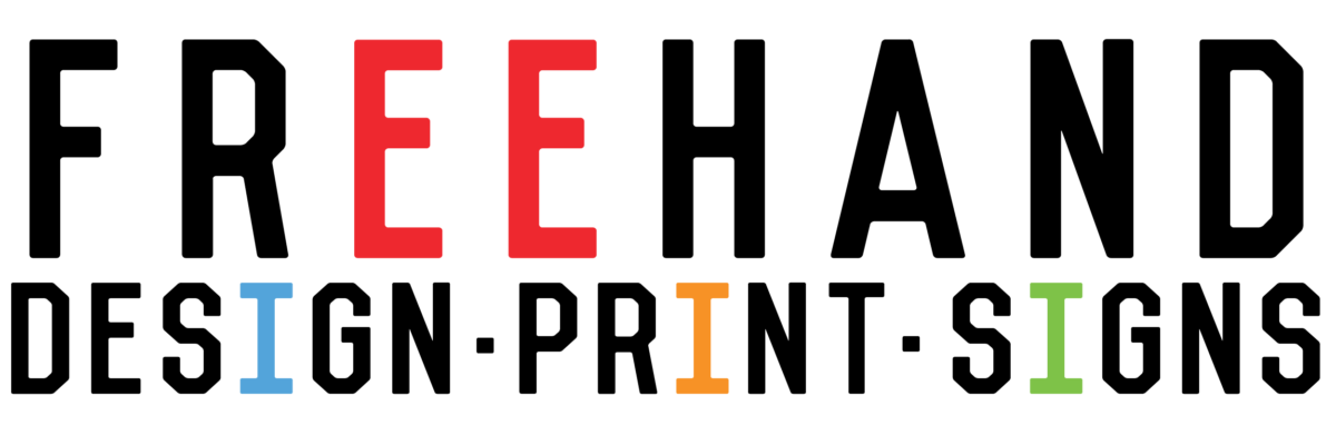 Parking Signs - Freehand Design Print Signs