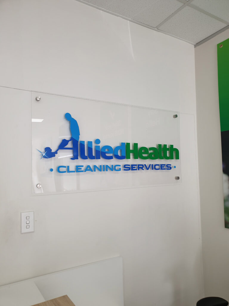 Reception Signs (Acrylic Reception sign) - Freehand Design Print Signs