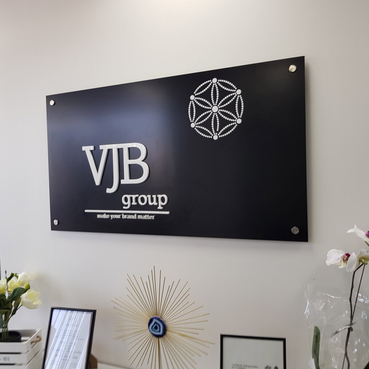 Reception Signs (Acrylic Reception sign) Archives - Freehand Design ...